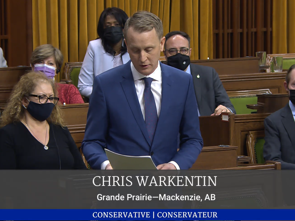 February 19, 2022 - Warkentin speaks against the Emergencies Act - Chris Warkentin - MP for ...